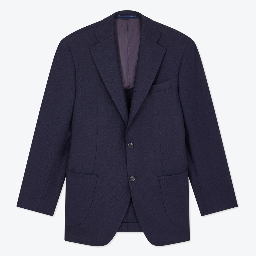 Fresco Unlined Navy Blazer VEHM510244P6 | Swann Fresco Unlined Navy Blazer VEHM510244P6 | Swann